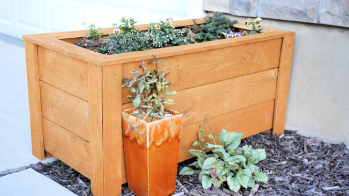 25 Free DIY Planter Box Plans To Build Your Own