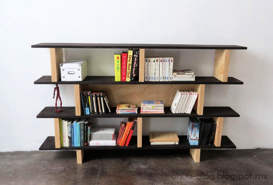 30 DIY Bookshelf Ideas with Free Plans - Pallet Ideas