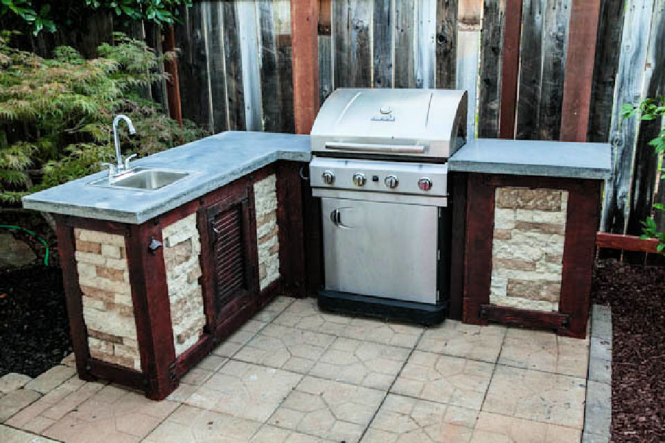 26 DIY Outdoor Kitchen Ideas with Free Plans - Pallet Ideas