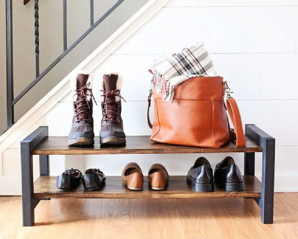 26 Homemade DIY Shoe Rack Ideas - DIY Shoe Storage
