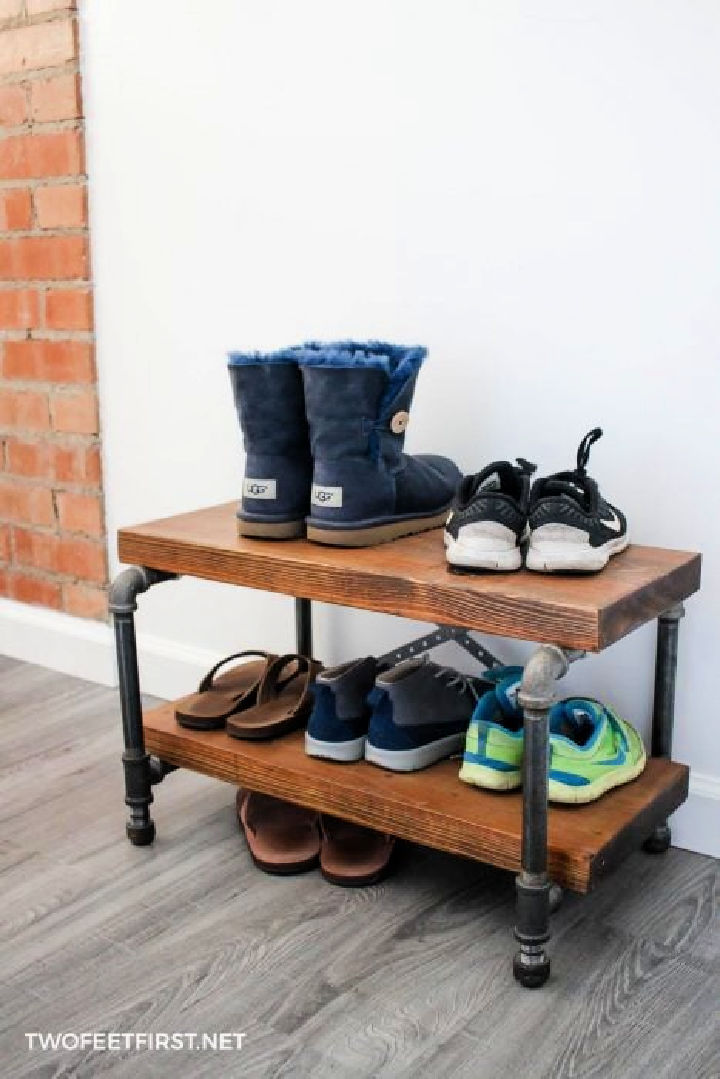 26 Homemade DIY Shoe Rack Ideas - DIY Shoe Storage