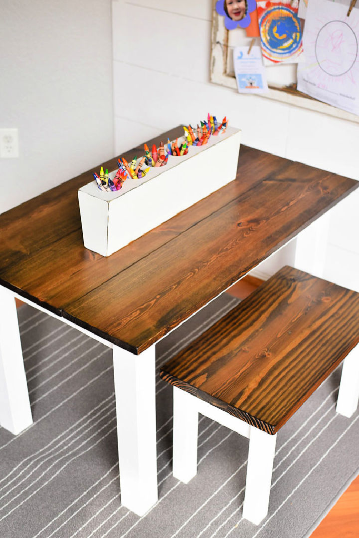 30 Rustic DIY Farmhouse Table Plans (Free PDF Plan)