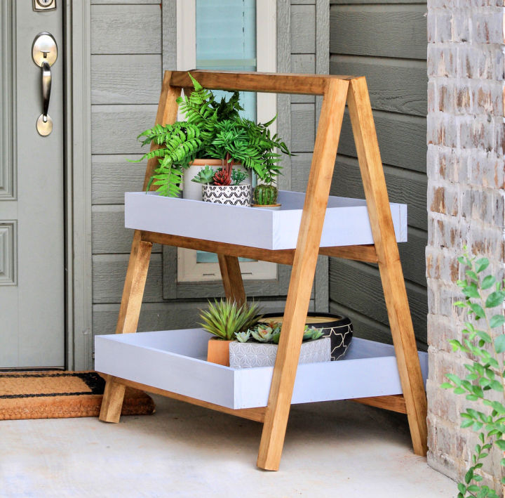 30 Homemade DIY Plant Stand Ideas Anyone Can Make