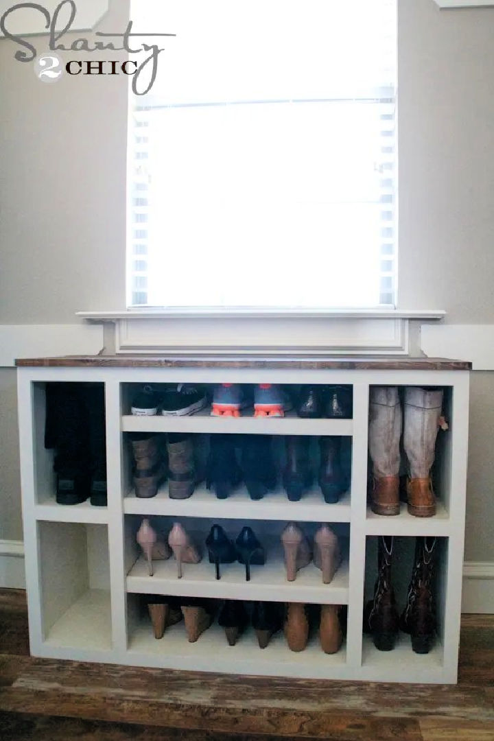 26 Homemade DIY Shoe Rack Ideas - DIY Shoe Storage