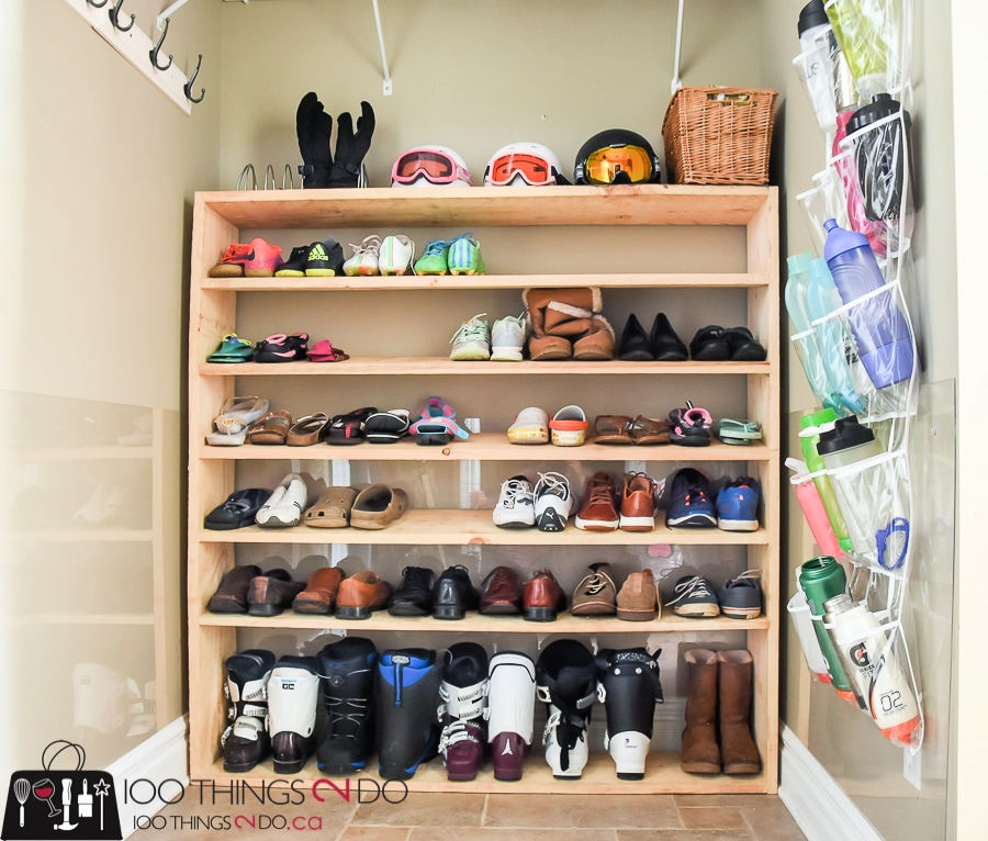 26 Homemade DIY Shoe Rack Ideas - DIY Shoe Storage