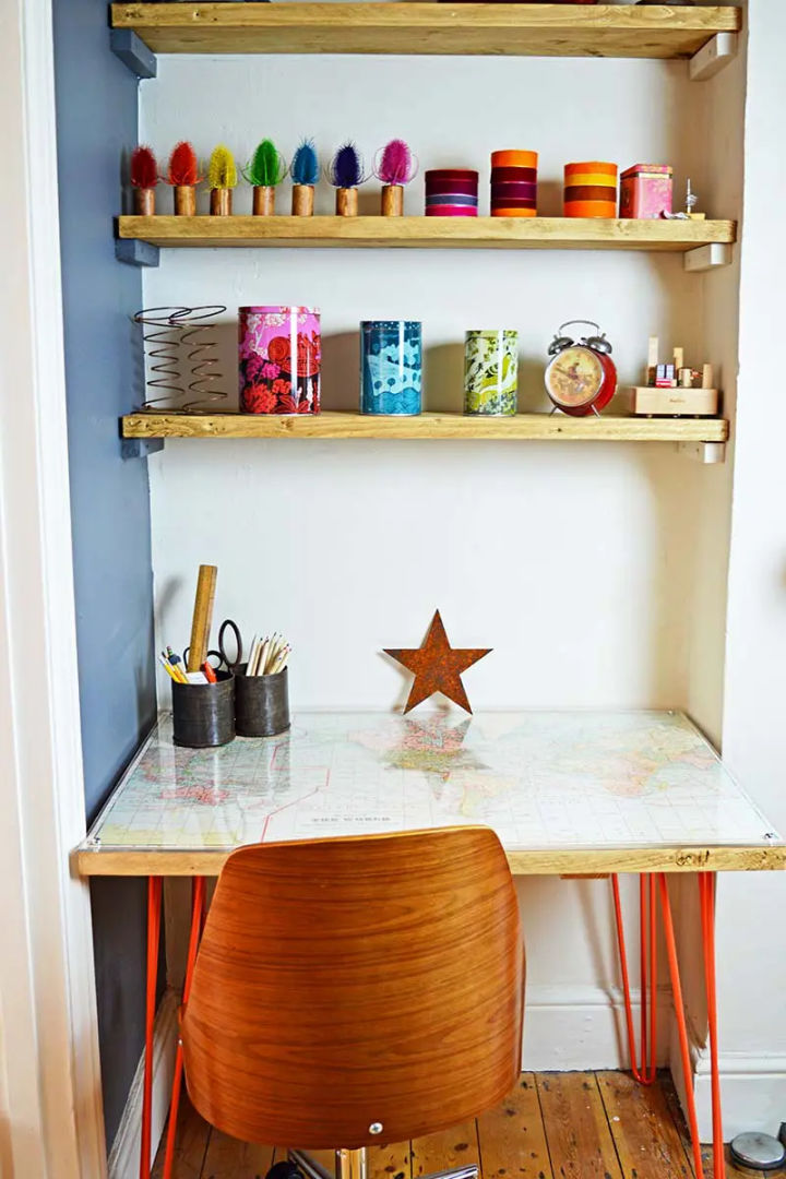 28 Cheap DIY Desk Ideas That Are Easy To Make