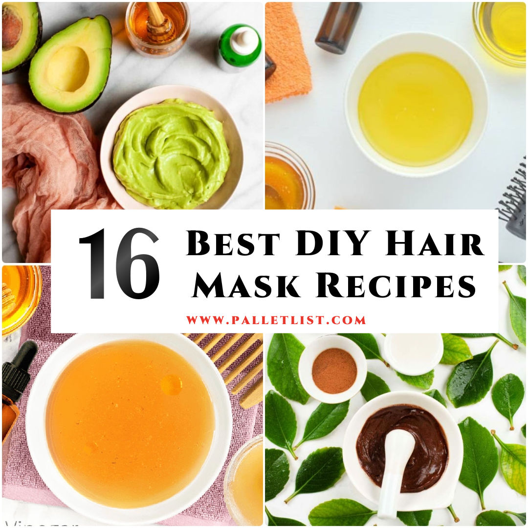 16 Homemade DIY Hair Mask Recipes That are Natural
