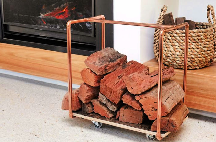 25 Homemade DIY Firewood Rack Plans for Storage