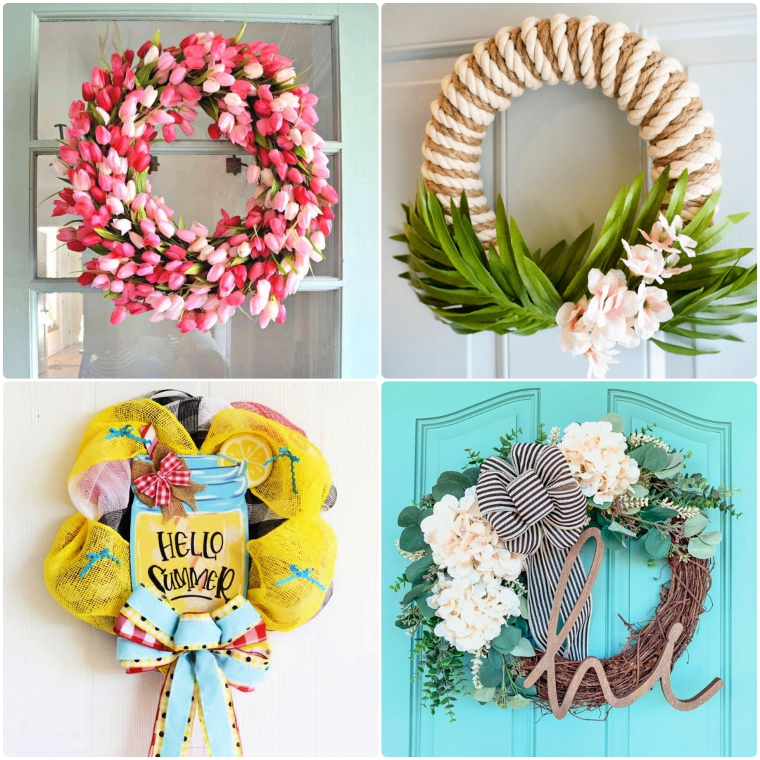 25 DIY Door Wreaths - Wreath Ideas for Front Door