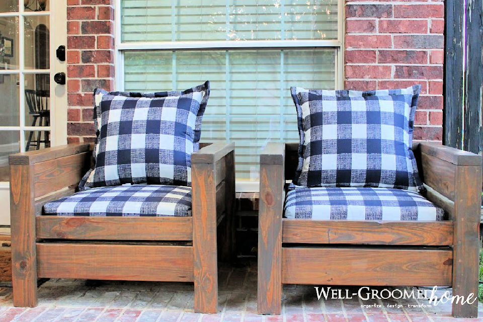 25 DIY Outdoor Chair Plans To Build - Pallet Ideas
