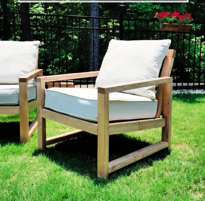 25 DIY Outdoor Chair Plans To Build - Pallet Ideas